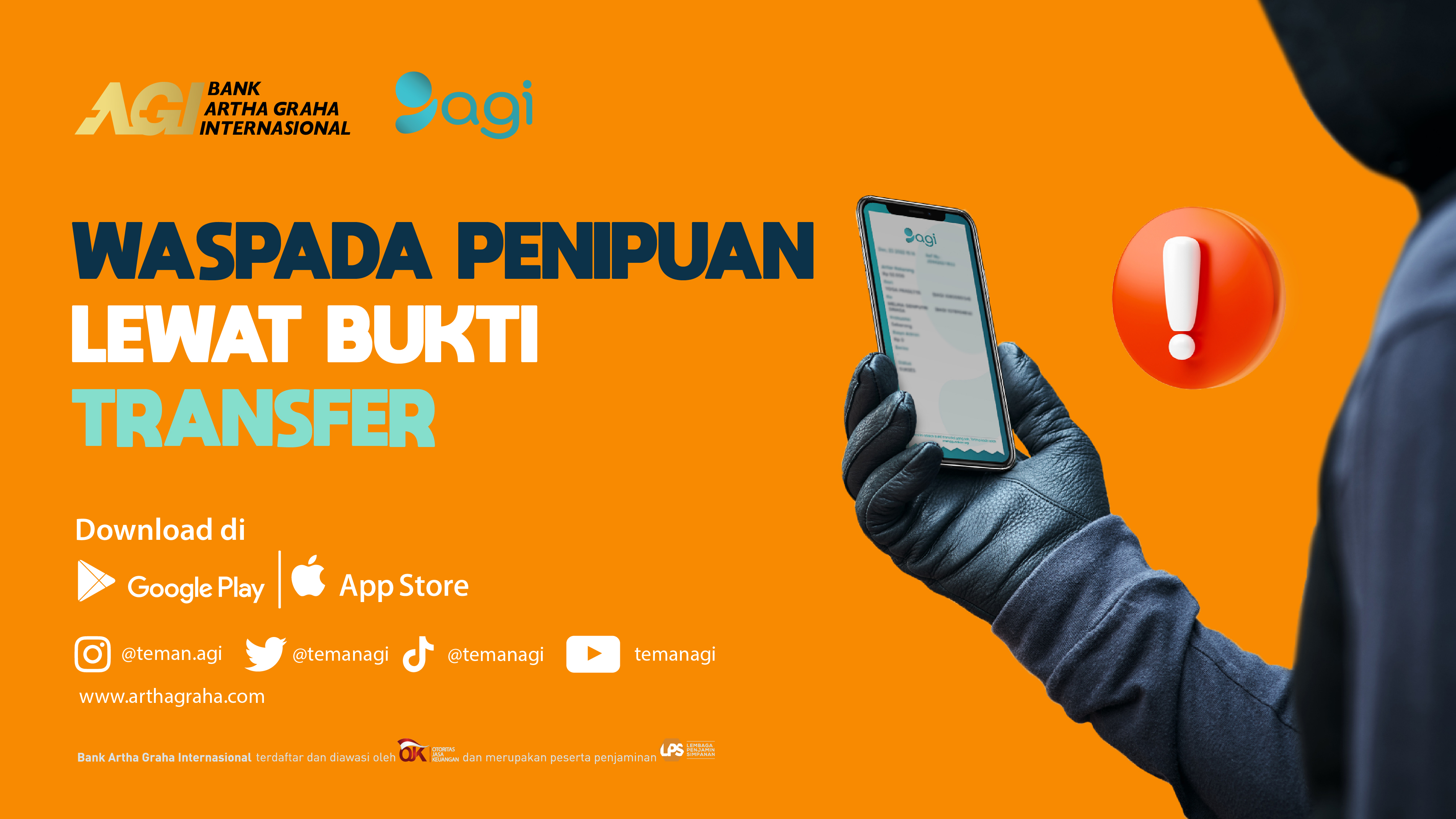 Artha Graha | Beware of Fraud Through Transfer Proof